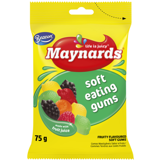 Maynards Soft Fruity Gums 75g – One Stop